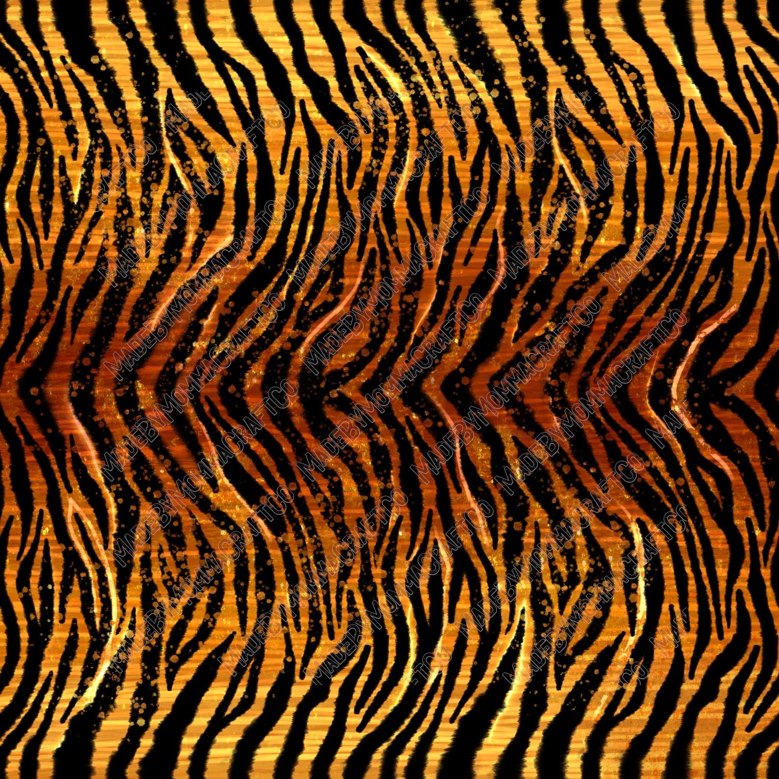 Tiger - Vinyl Or Waterslide Seamless Wrap – Made By Momma Transfers ...