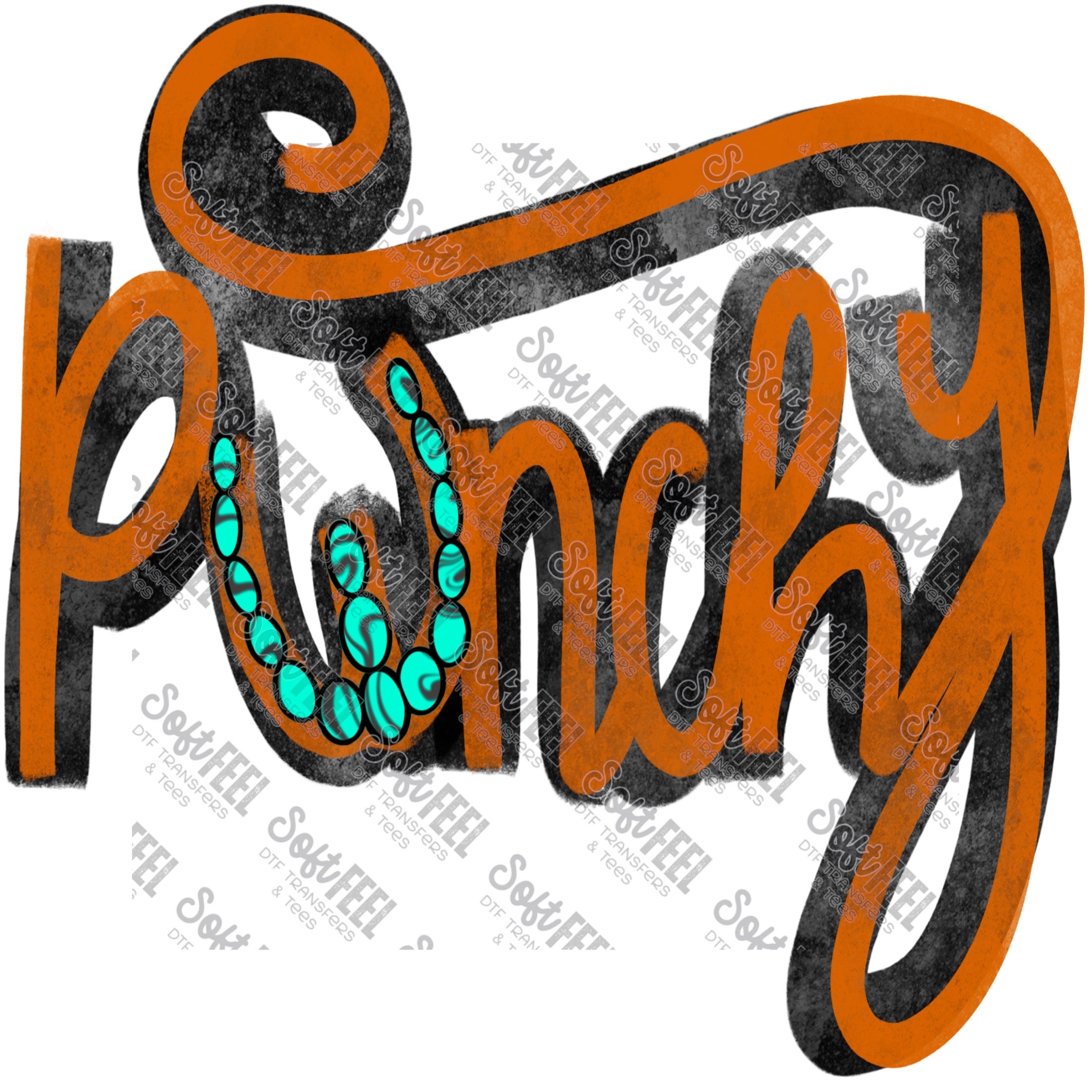 Punchy - Country Western - Direct To Film Transfer / DTF - Heat Press ...