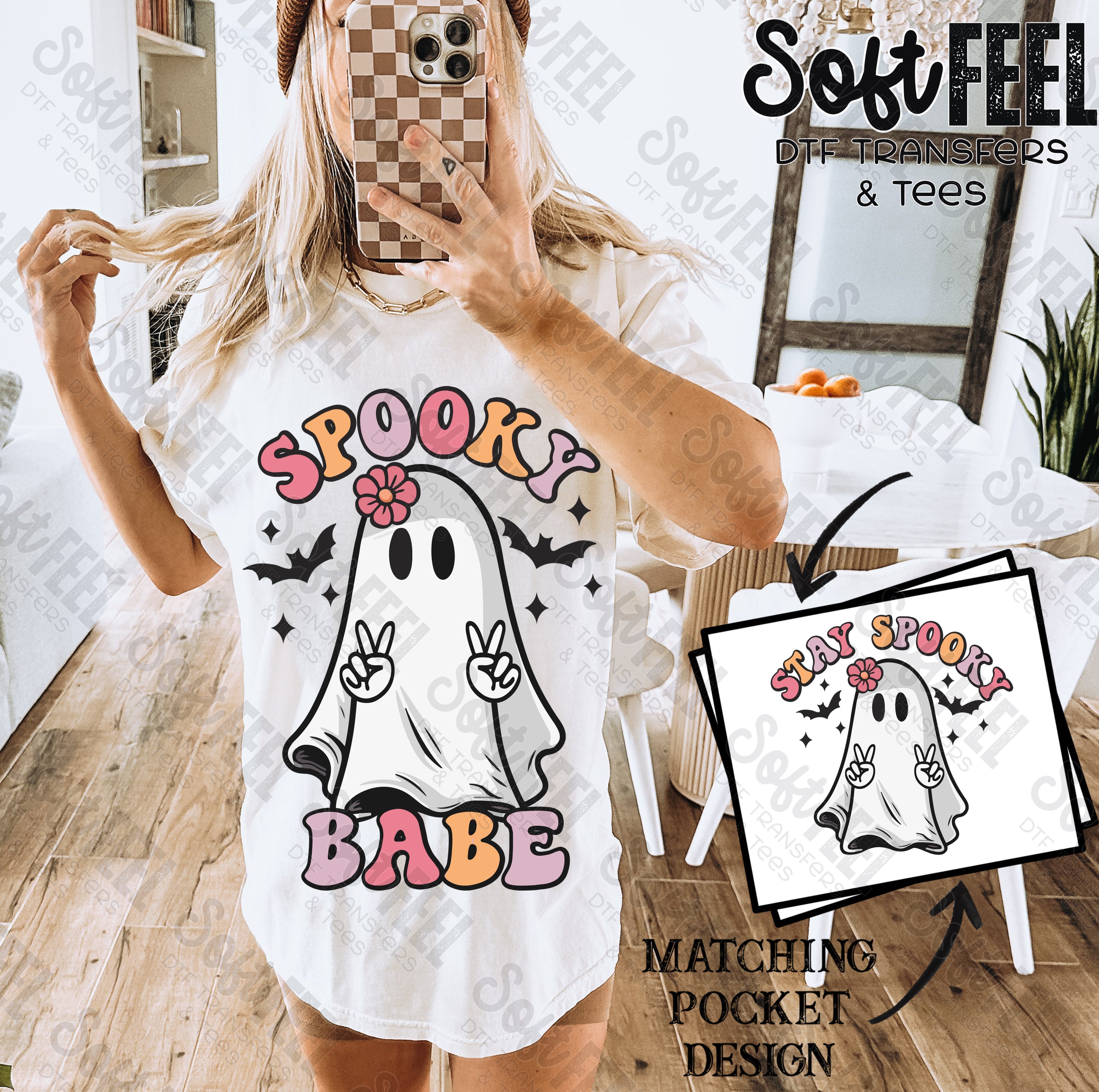 Spooky Babe Ghost Georgie - Retro / Halloween Horror - Direct To Film ...